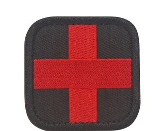 Medical Cross Patch | Etsy