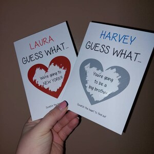 Scratch Card | Surprise Card | Big Brother Reveal Card - Etsy UK