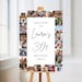 Image Photo Collage Welcome Board Sign | Personalised Birthday Board ...
