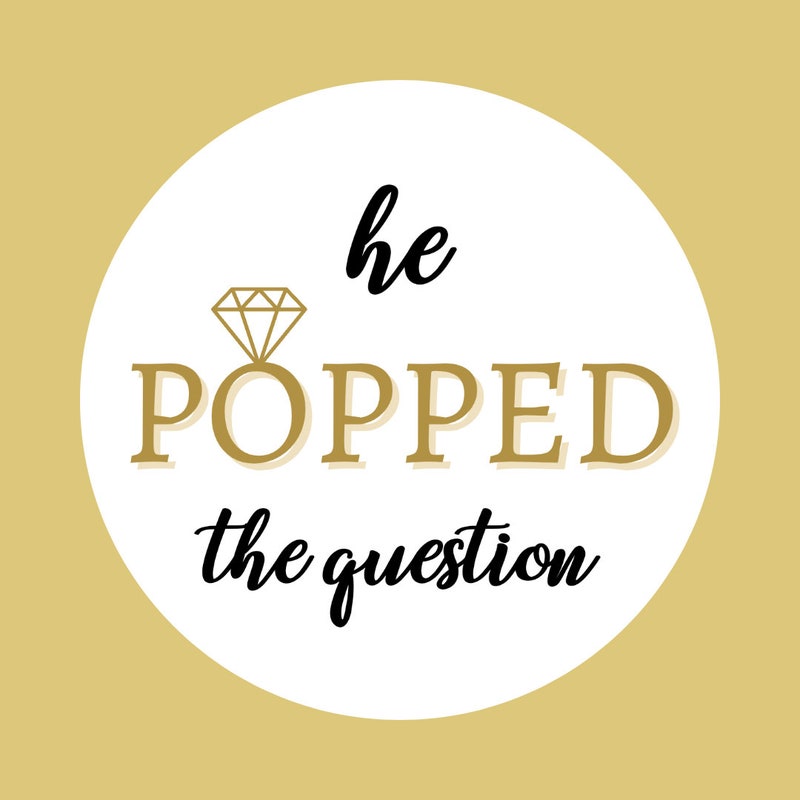 Pop the Question - Etsy UK
