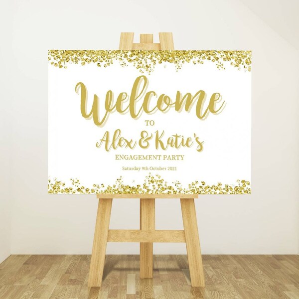 Engagement Party Signs - Etsy UK