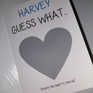 Scratch Card | Surprise Card | Big Brother Reveal Card - Etsy UK