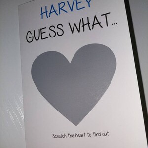 Scratch Card | Surprise Card | Big Brother Reveal Card - Etsy UK