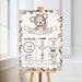 Personalised Brown Teddy Bear Welcome Board Sign Neutral Teddy Bear ...