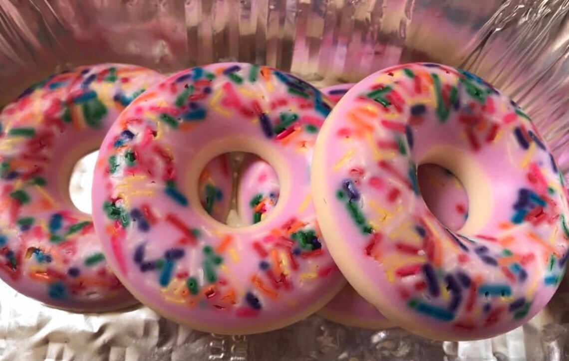 6 Full Size Donut Soaps - Etsy