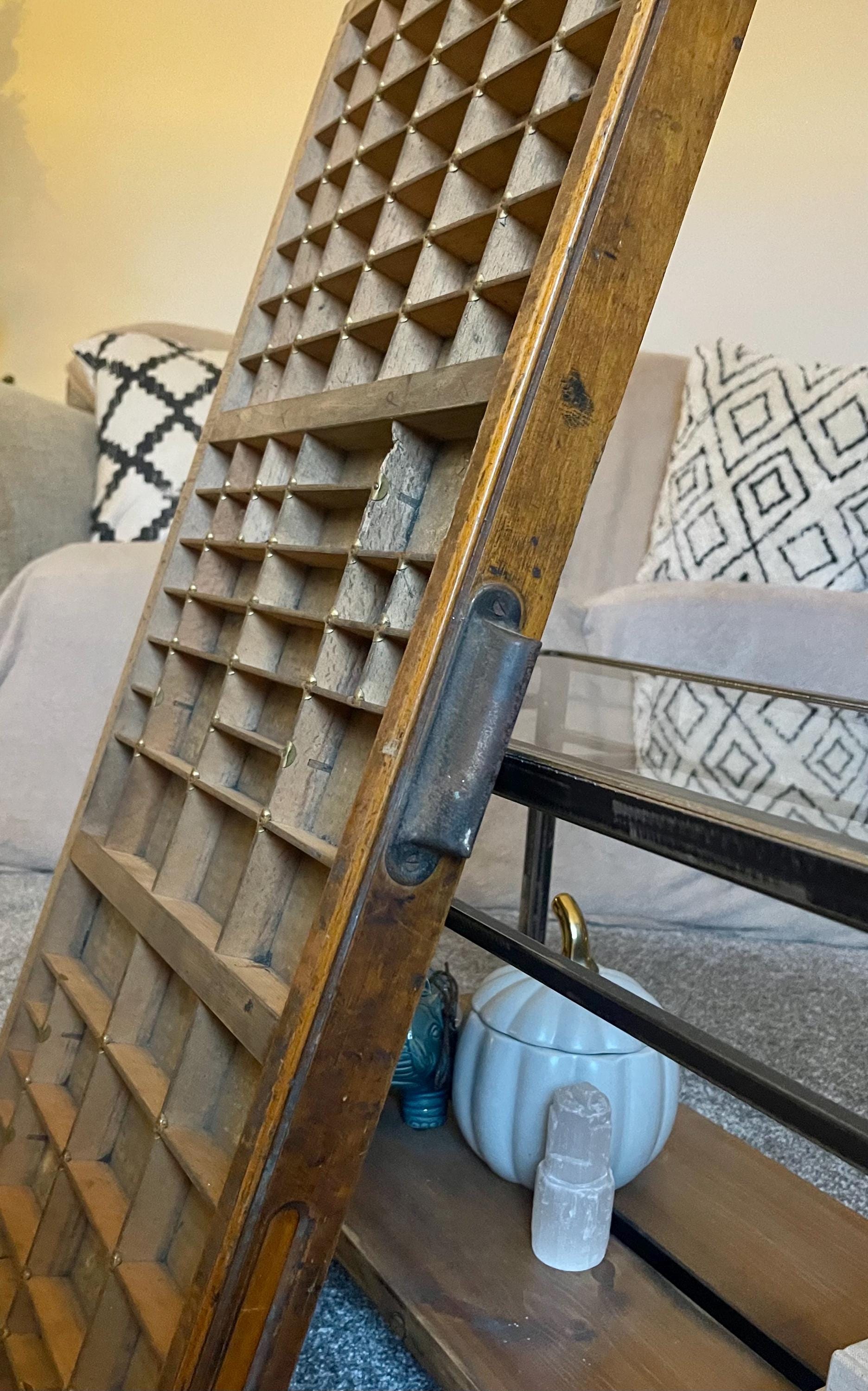 Printers Tray Coffee Table - for Your Curiosities + Collectibles - Etsy UK