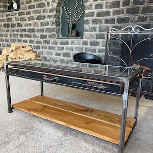Printers Tray Coffee Table - Handmade Industrial Design - Statement ...