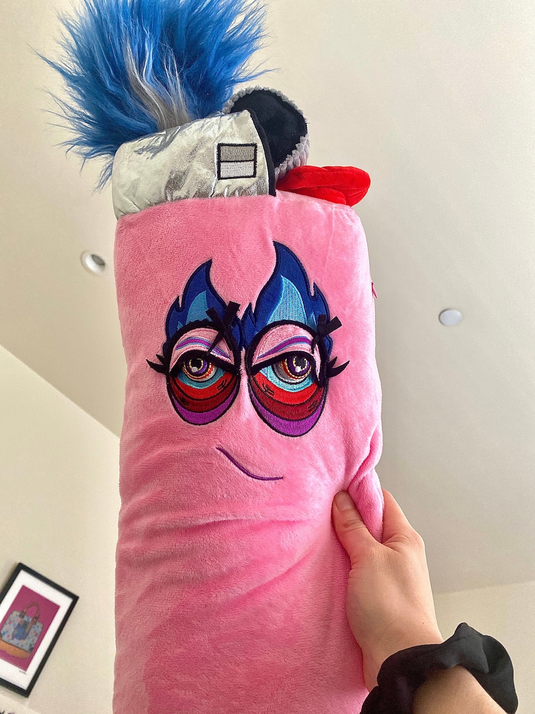 Litty Lighter Plush Toy Pillow 2 Ft Tall. Pillow Characters by Dazed ...