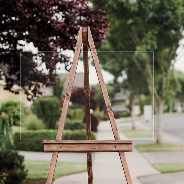 Rustic Floor Easels - Etsy