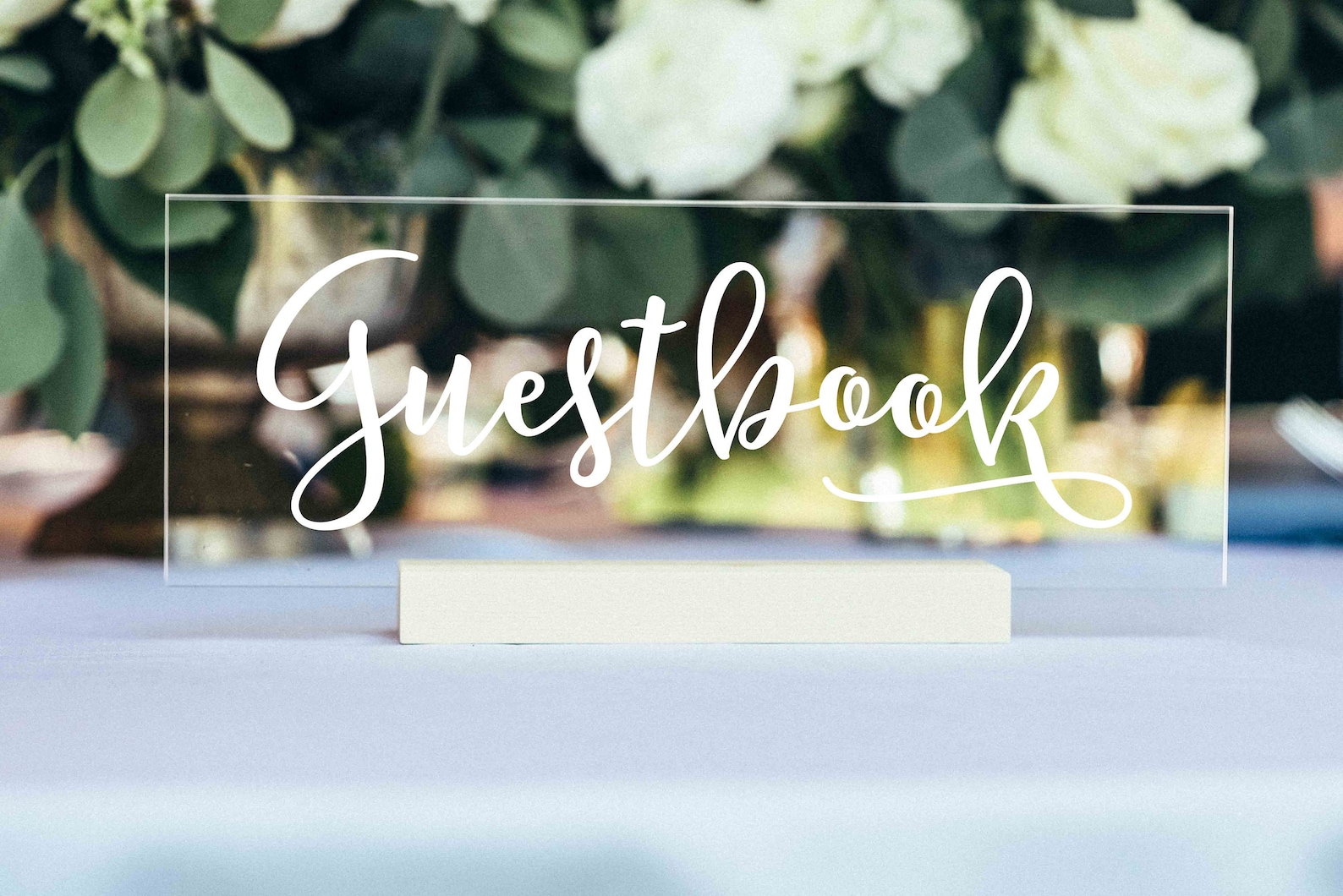 Favors Sign - Wedding Acrylic Table Sign - Rustic Table Decor - Wedding ...