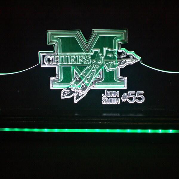 Acrylic Light Edge Sign - Etsy