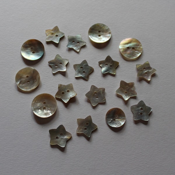 Abalone Buttons - Etsy