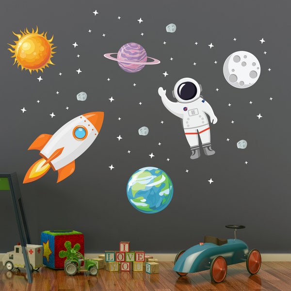 Solar System Decal - Etsy