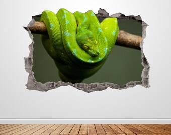 Snake Wall Decal - Etsy