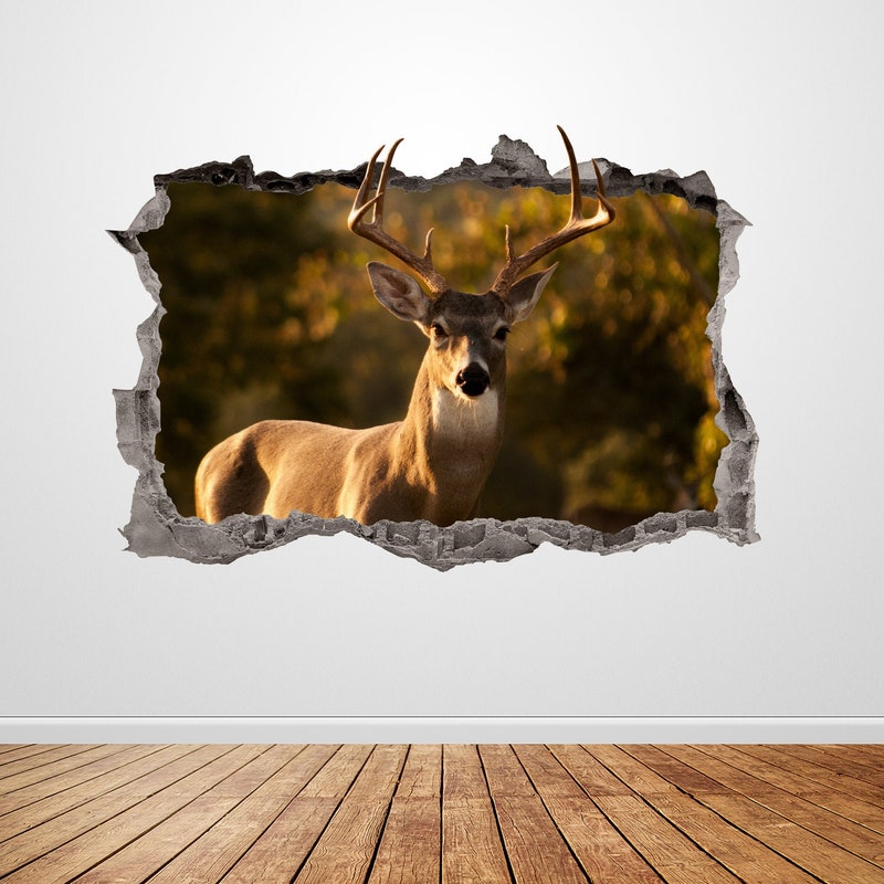 Wall Decal Deer - Etsy