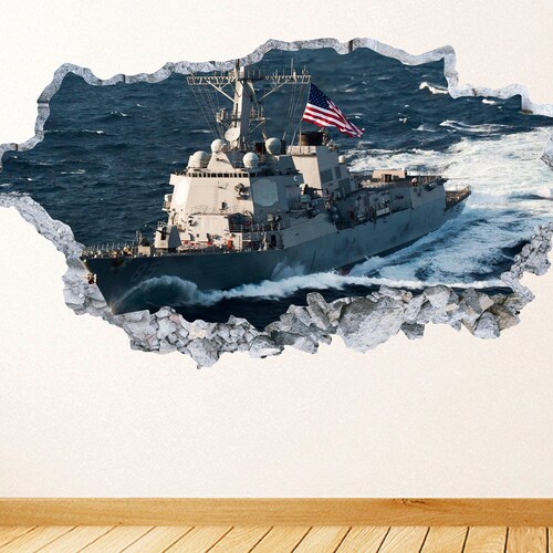 Titanic Wall Decal Ship Movie 3D Smashed Wall Art Sticker - Etsy