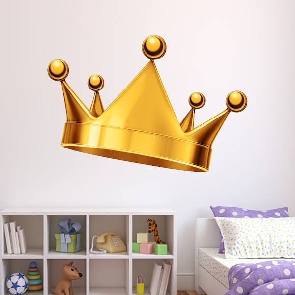Crown Wall Decal - Etsy