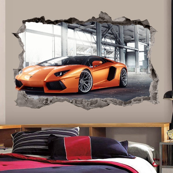 3d Car Decal - Etsy