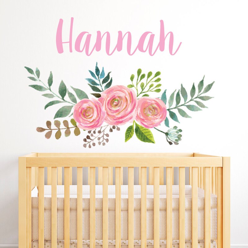 Name Wall Decal - Etsy
