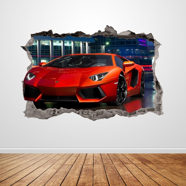 Red Lamborghini Poster - Etsy