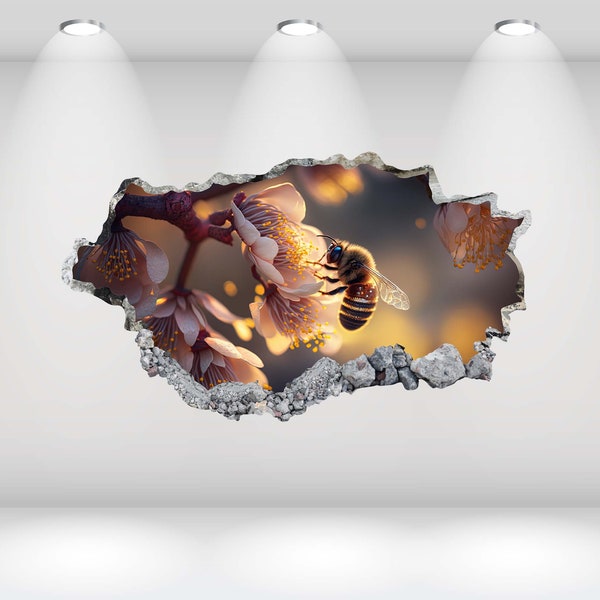 Bee Wall Stickers - Etsy UK