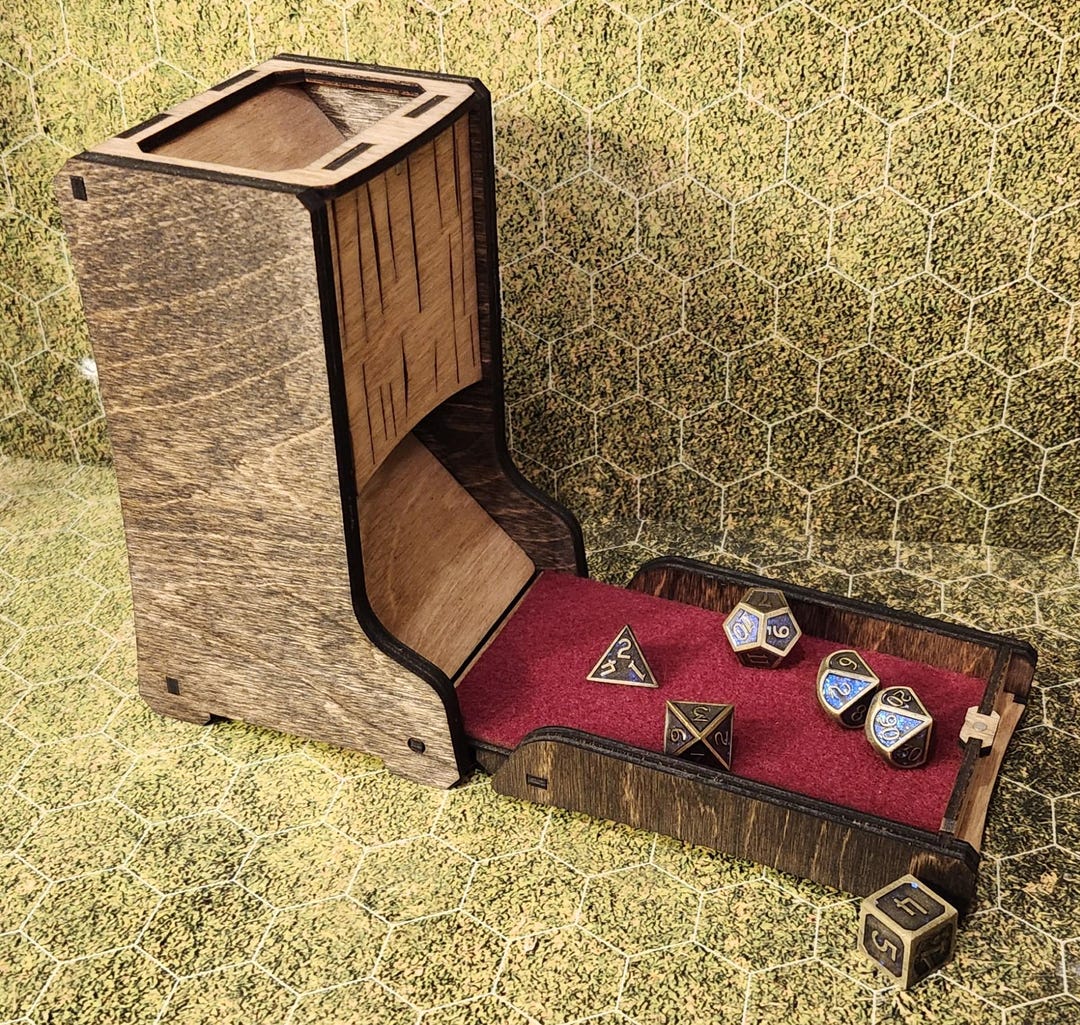 Folding Dice Tower - Etsy