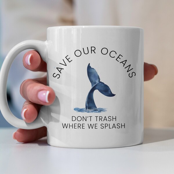 Plastic Free Ceramic Mug - Etsy