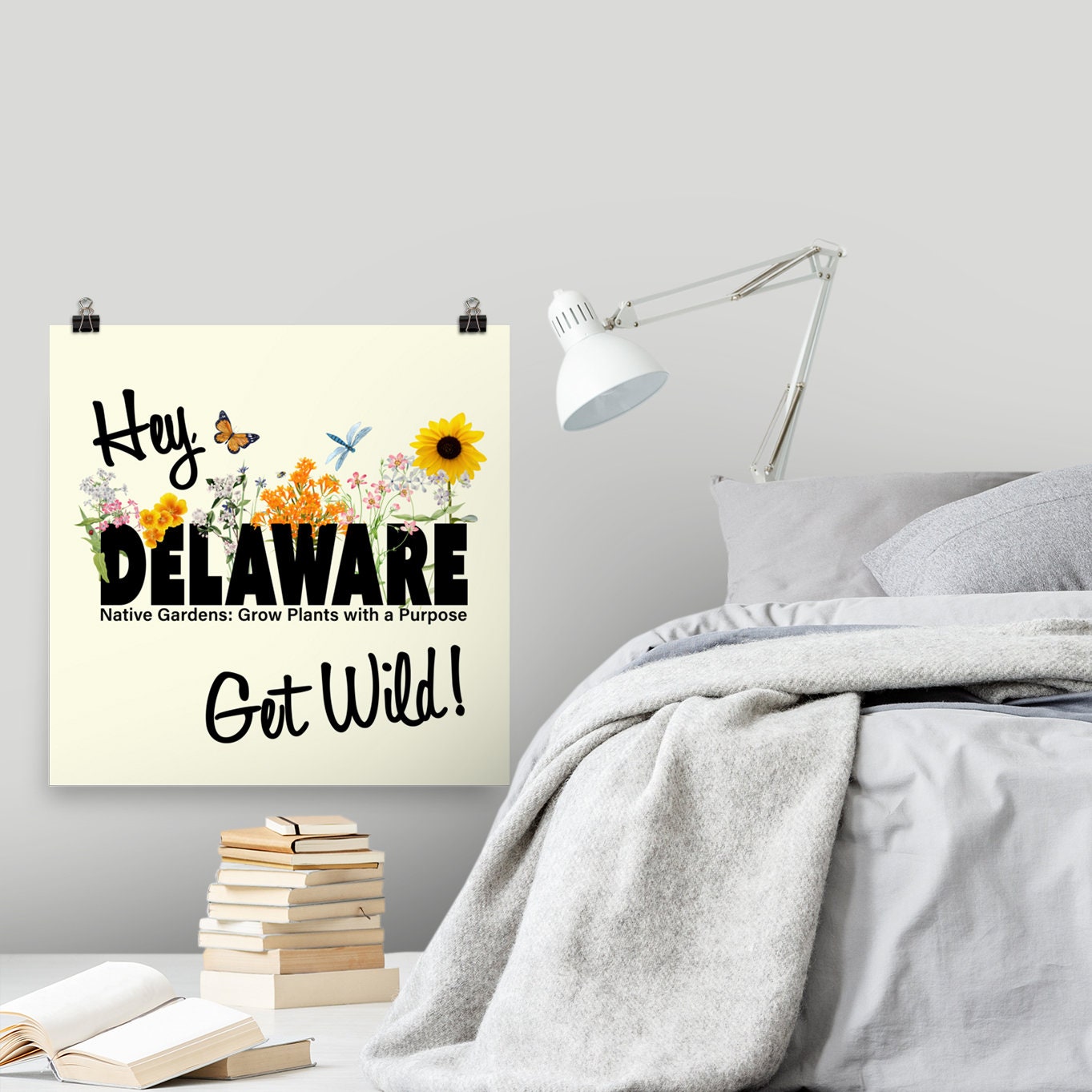 Delaware Wildflowers Unframed Poster. Native Gardens: Plant With ...