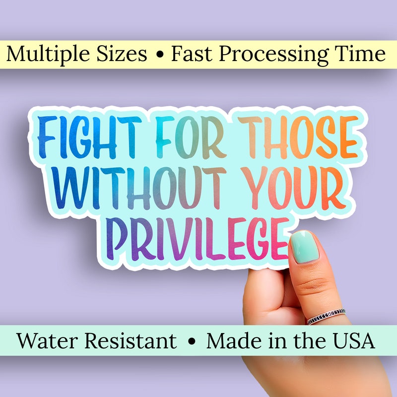 Activist Stickers - Etsy