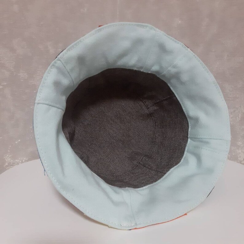 Denim Patchwork Hat 23 Boho Rainbow Jean Hat in Street - Etsy