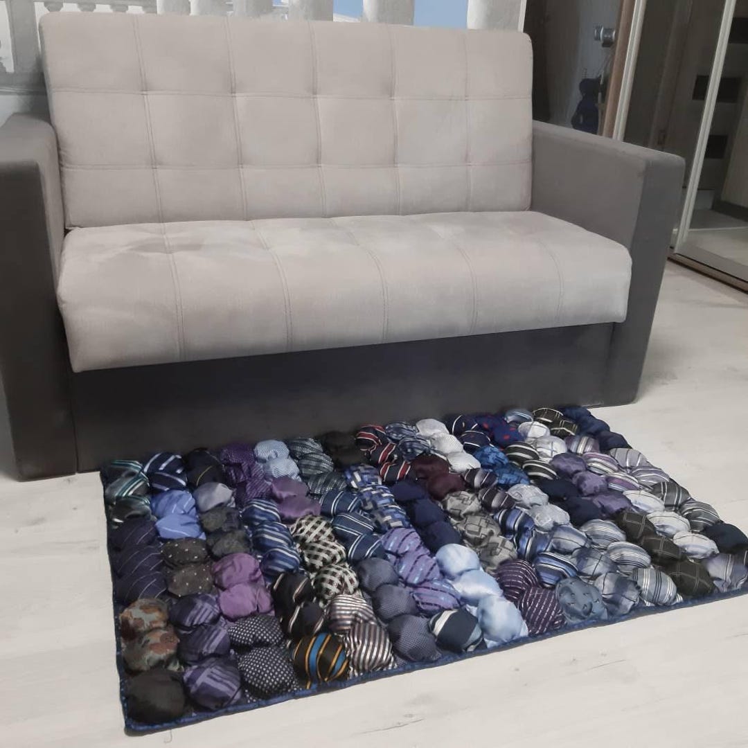 Bubble Rug for Children Room, Bedroom, Bedside Mat of Neckties, Tummy ...