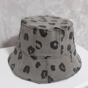 Casual Spotted Hat 23, Boho Beige Jean Hat in Street Fashion Style ...
