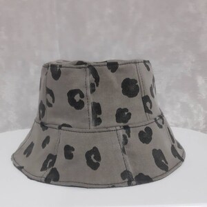 Casual Spotted Hat 23, Boho Beige Jean Hat in Street Fashion Style ...