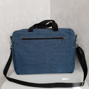 Denim Laptop Bag Casual Jean Bag for College Laptop Case of - Etsy