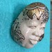 RAKU Otafuku Okame Clay Mask, Ceramic Uzume Women Mask - Etsy