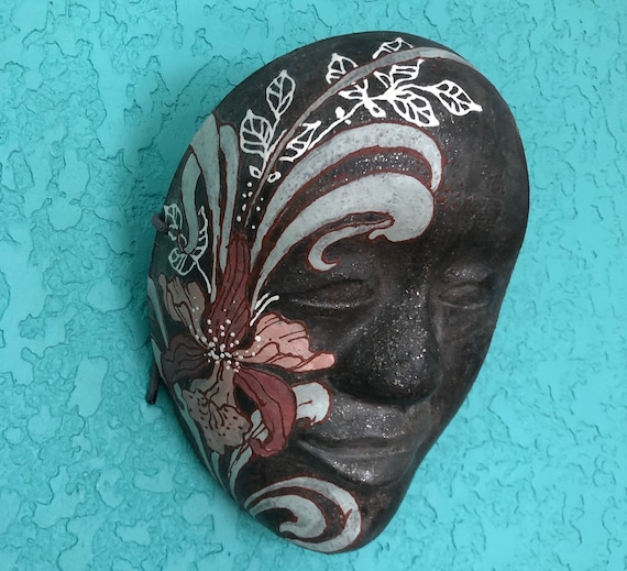 Hand-painted Ceramic Mask DOJI Mask Japanese Ceramic Mask | Etsy