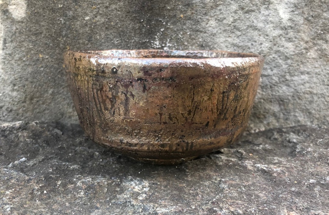 RAKU Matcha Chawan, Traditional Japanese Bowl for Tea Ceremony, RAKU ...