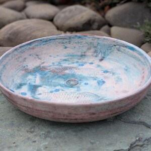Large Ceramic Platter 11.4", Handmade Serving Platter - Etsy