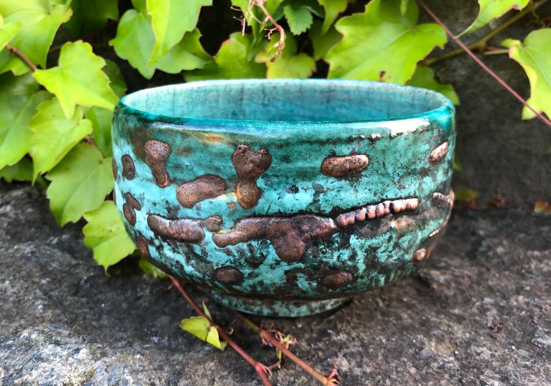 Raku Matcha Chawan, Traditional Japanese Tea Ceremony Bowl, Raku Matcha ...