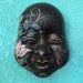 Hand-painted Otafuku Okame Clay Mask, Ceramic Uzume Women Mask - Etsy