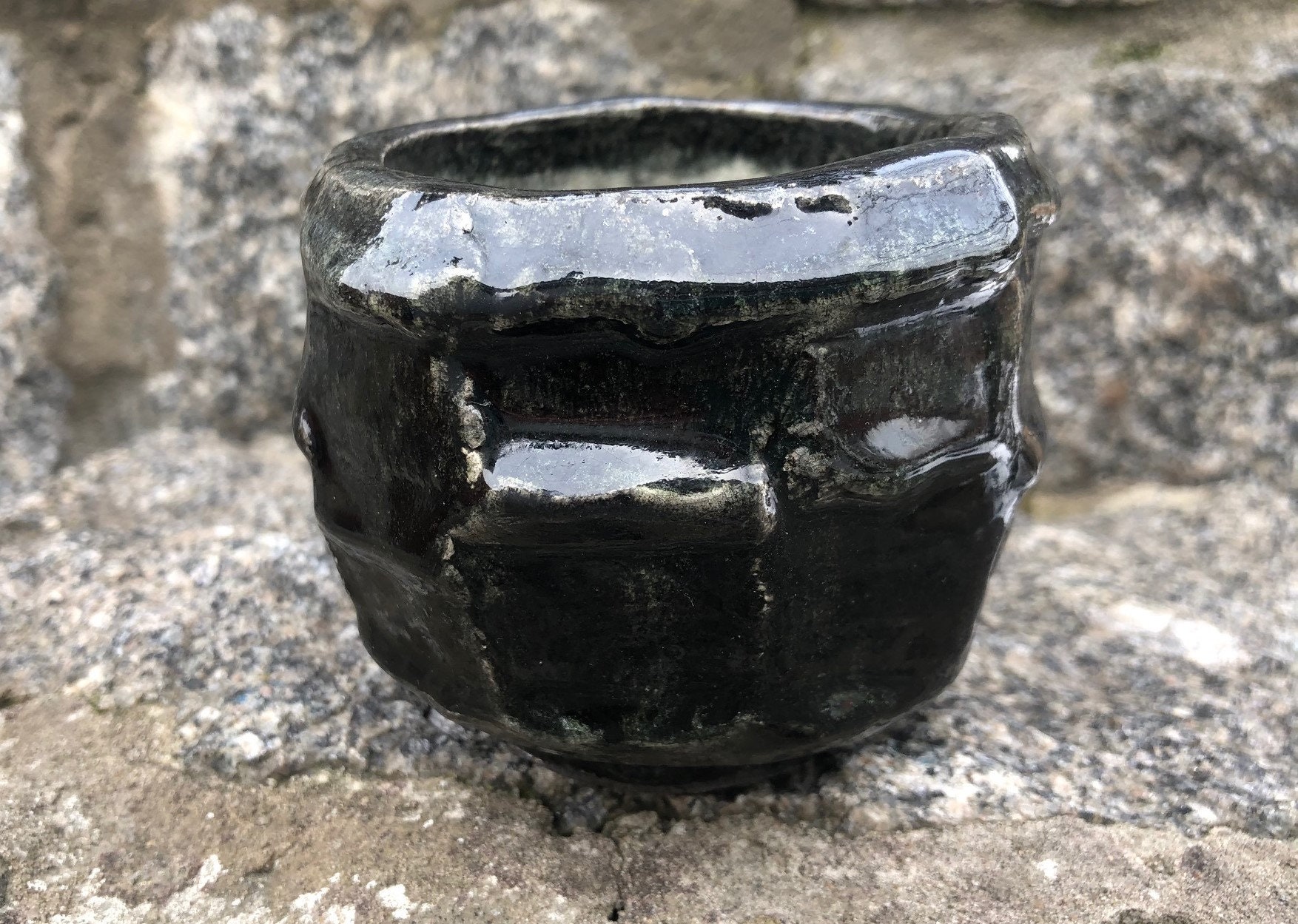 RAKU Yunomi Cup, Coffee Cup, Sencha Cup, Japanese Tea Cup - Etsy