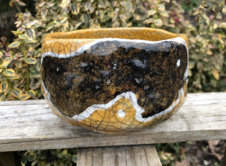 Raku Matcha Chawan, Traditional Japanese Tea Ceremony Bowl, Raku Matcha ...