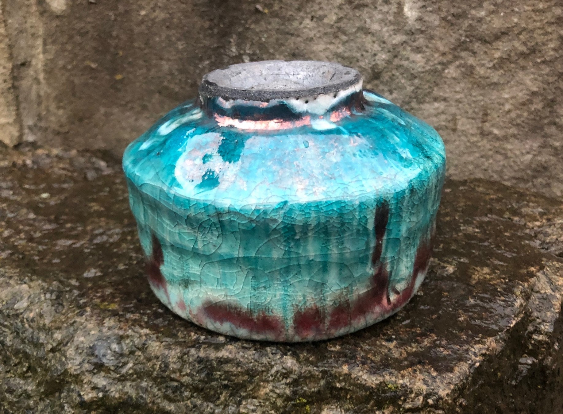 Raku matcha chawan Traditional Japanese tea ceremony bowl | Etsy