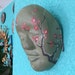 Hand-painted Otafuku Okame Clay Mask, Ceramic Uzume Women Mask - Etsy