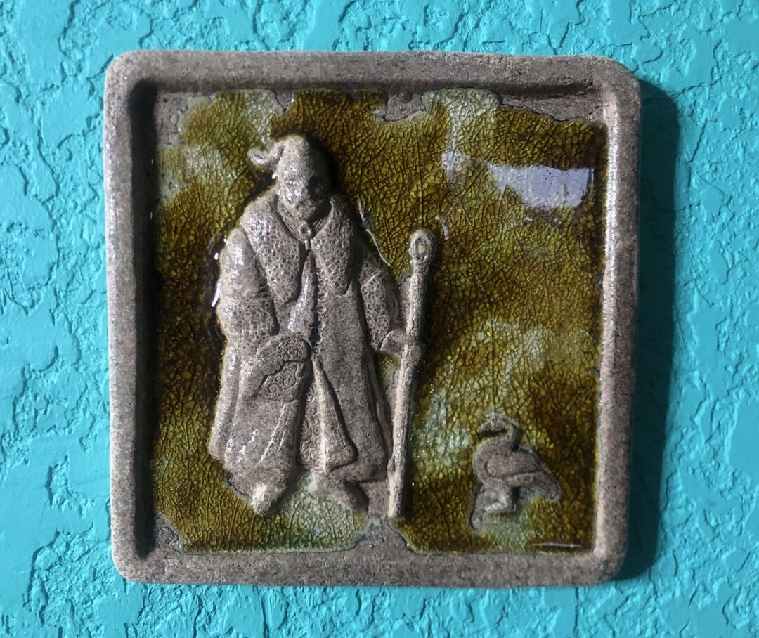 Ceramic Tile, Art Tile, Wall Art, Ukrainian Style Tile - Etsy
