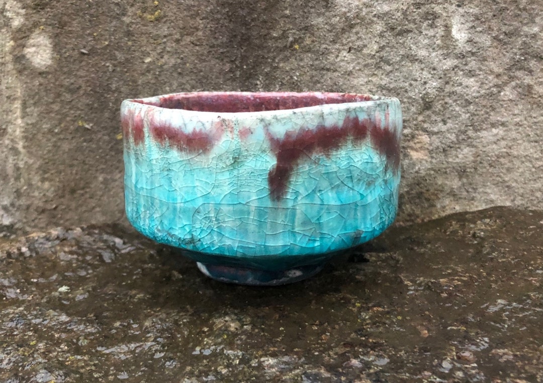 Raku Matcha Chawan Traditional Japanese Tea Ceremony Bowl - Etsy