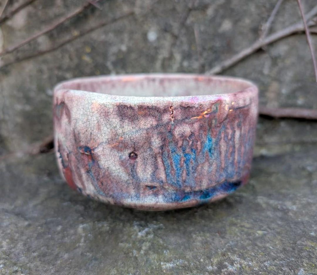 Raku Matcha Chawan, Traditional Japanese Tea Ceremony Bowl, Raku Matcha ...