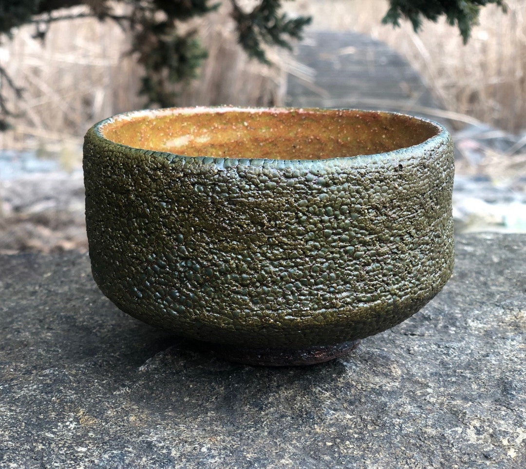 Traditional Japanese Tea Ceremony Bowl, RAKU Matcha Chawan, RAKU Matcha ...