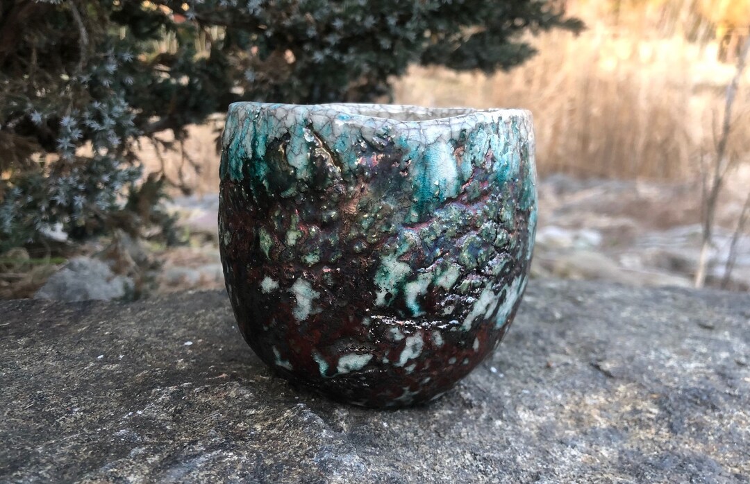 RAKU Yunomi Cup, Coffee Cup, Sencha Cup, Japanese Tea Cup - Etsy