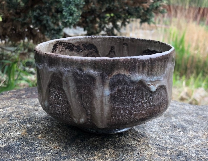 Raku Matcha Chawan, Traditional Japanese Tea Ceremony Bowl, Raku Matcha ...